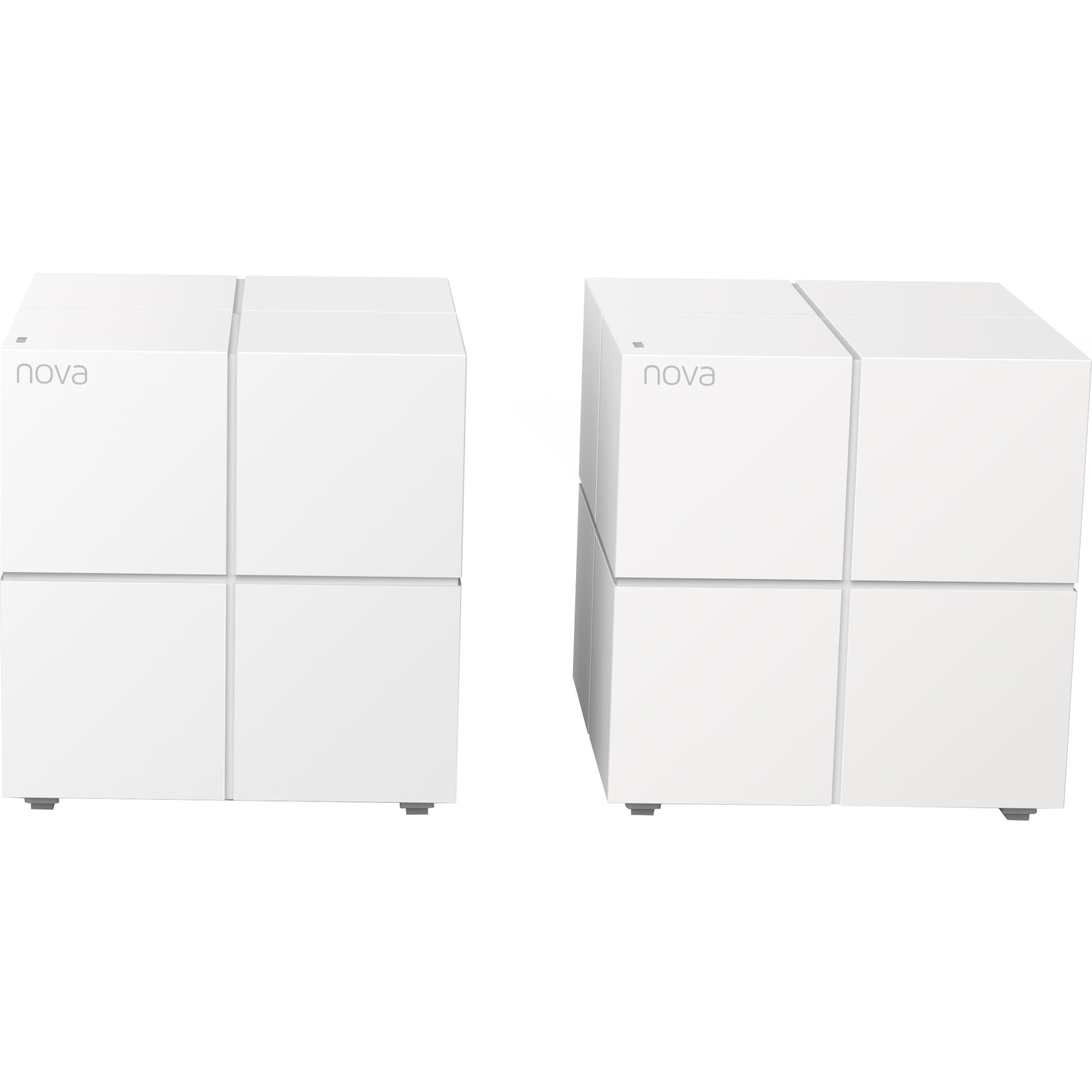 Tenda Nova MW6 - - Wi-Fi system - (2 routers) - up to 6,000 sq.ft ...