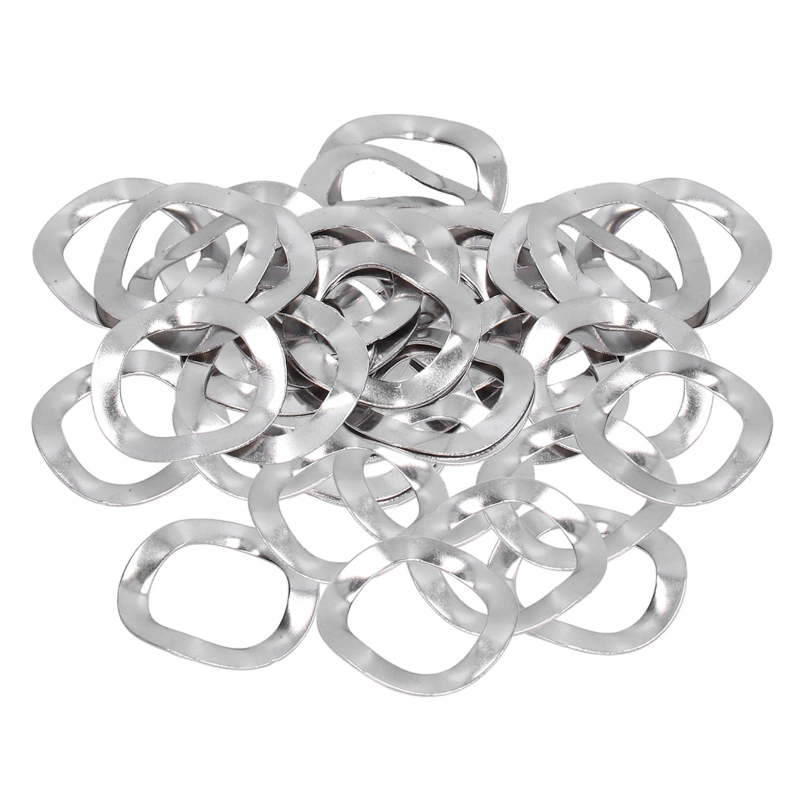 100Pcs Wave Washer Assortment Kit Crinkle Wavey Washers A2 Stainless ...