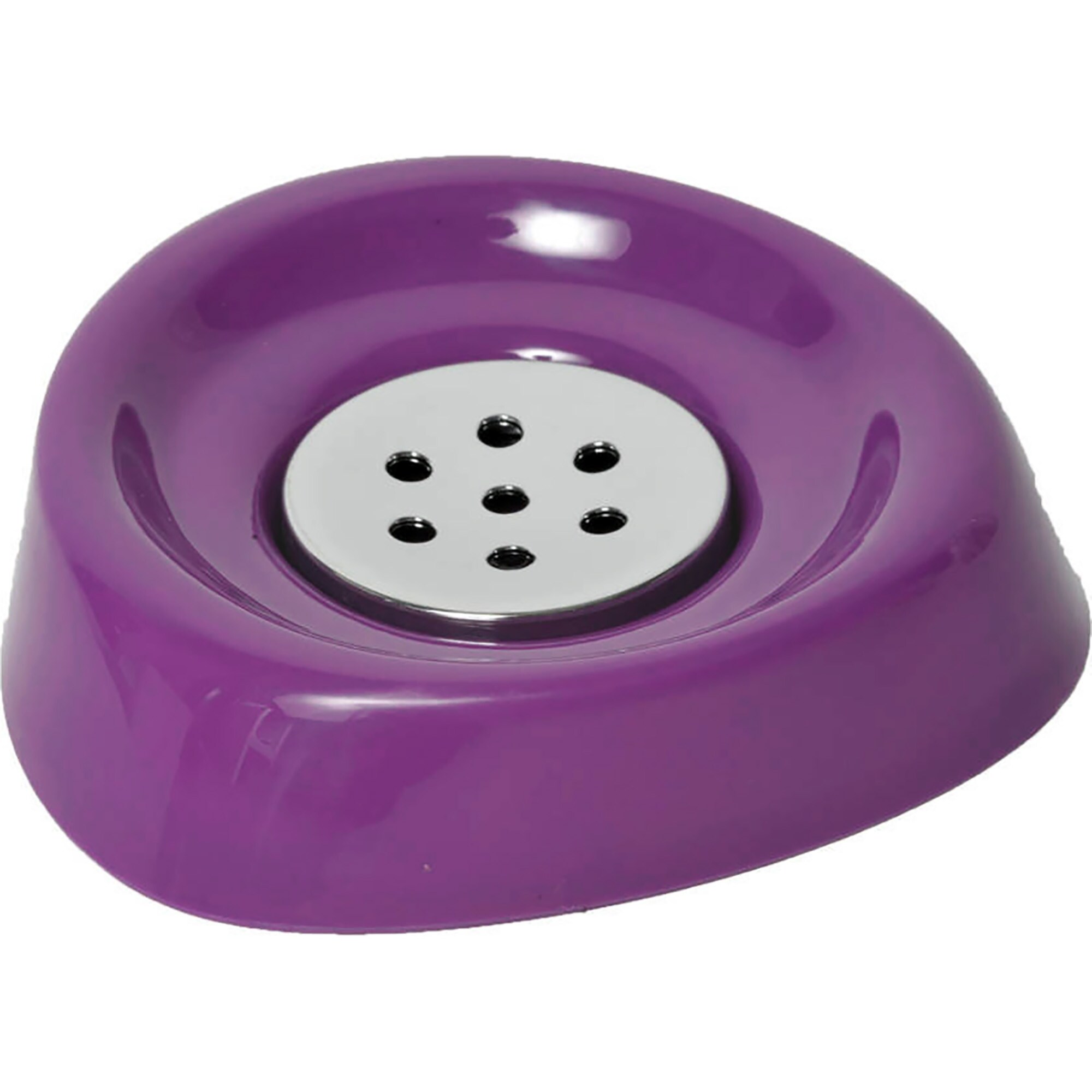 Tendance Soap Dish Cup Holder Drain Plug Design - 5 L x 5 W x 1 H ...