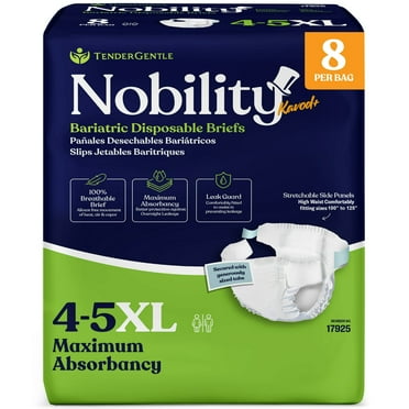 NorthShore MegaMax Adult Overnight Diapers, 12-Hour Tab-Style, Large ...