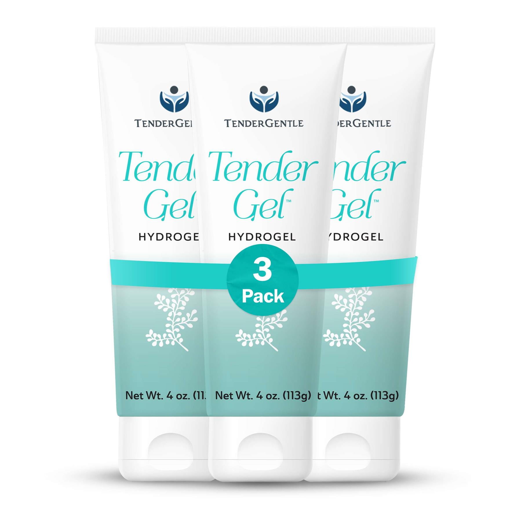 Tender Gentle Hydrogel Wound Dressing Gel - 4 oz Amorphous Hydrogel for ...