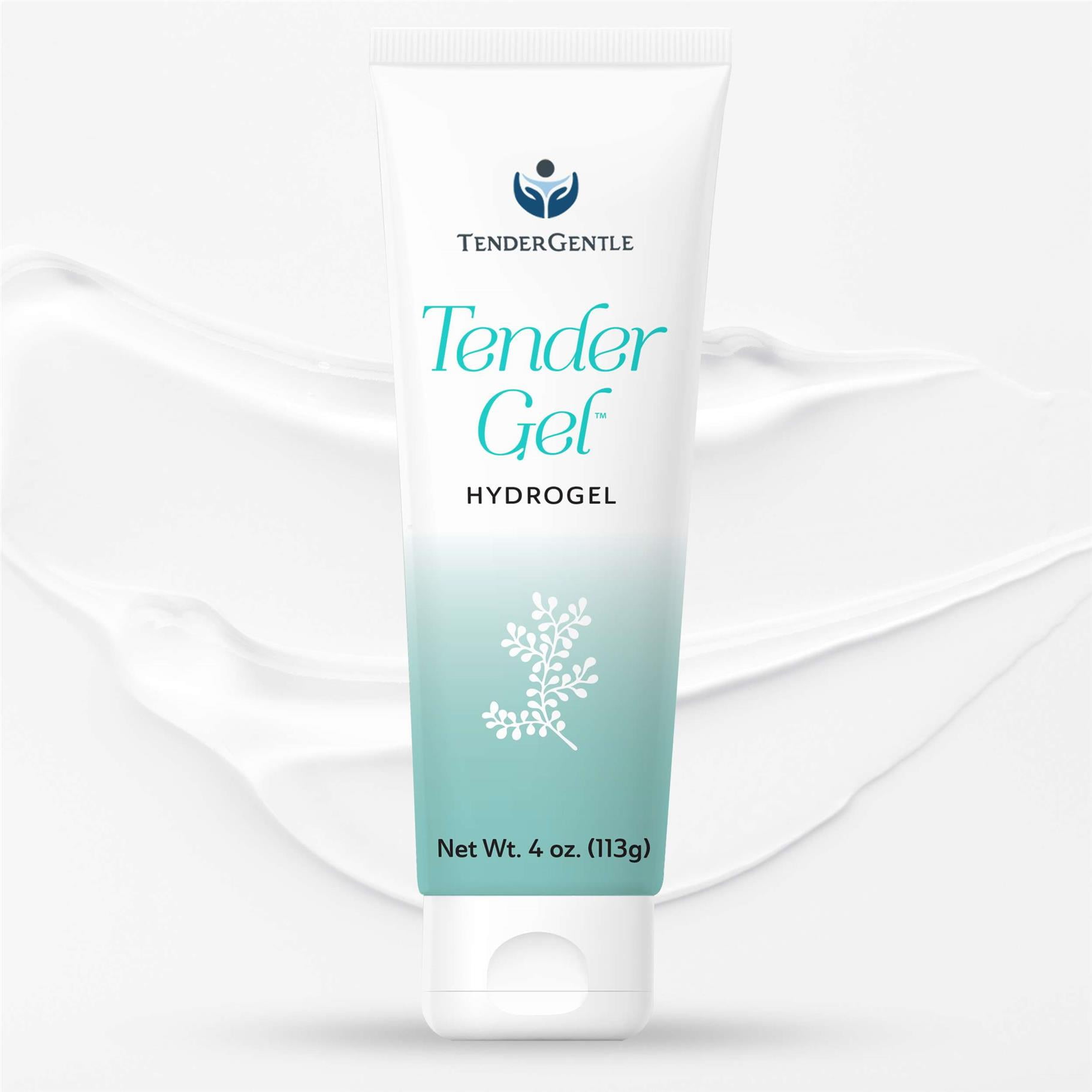 Tender Gentle Hydrogel Wound Dressing Gel - 4 oz Amorphous Hydrogel for ...