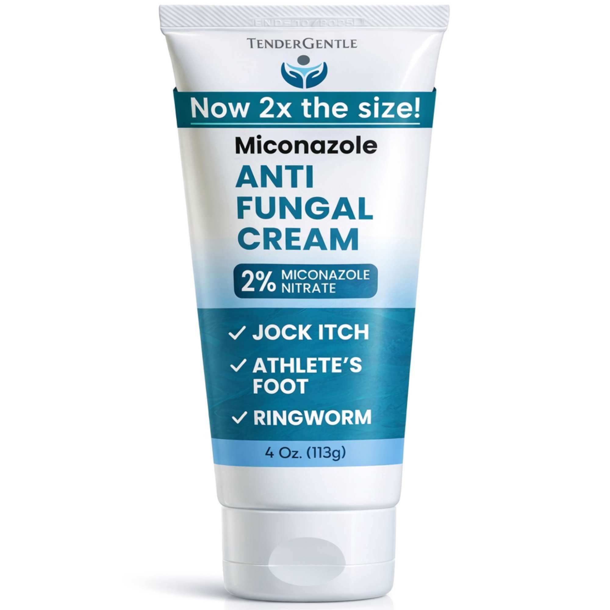 Tender Gentle Miconazole Antifungal Cream for Skin - 4 oz - Miconazole ...