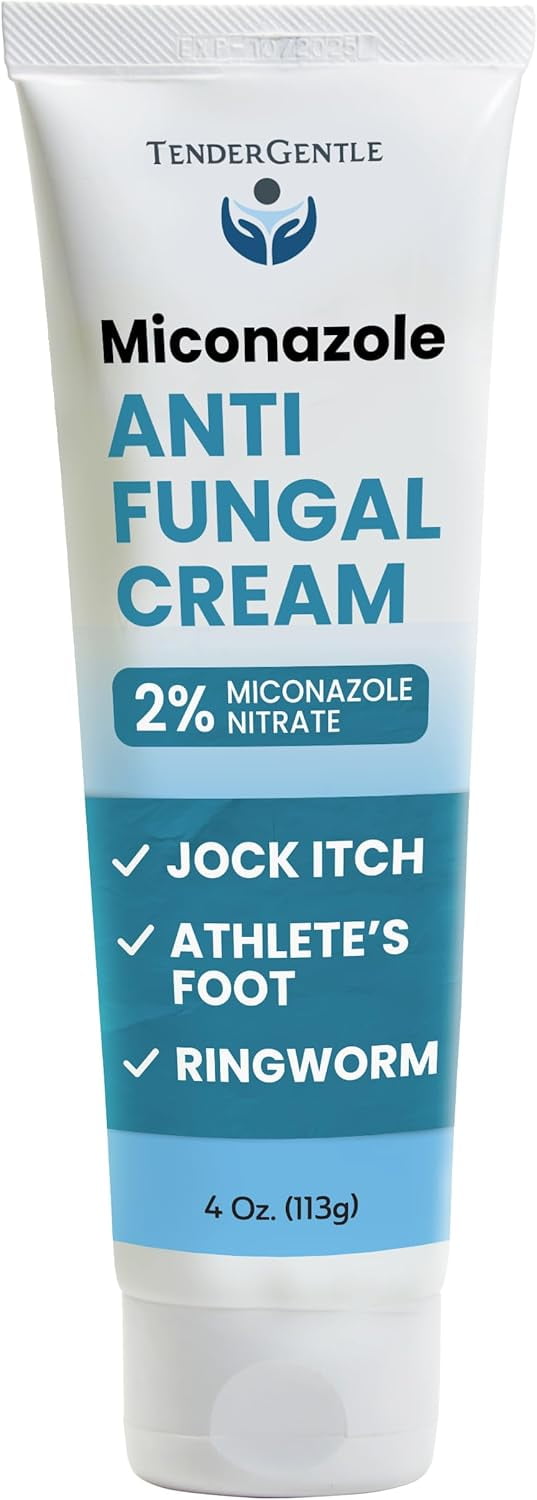 Tender Gentle Miconazole Antifungal Cream for Skin - 4 oz - Miconazole ...