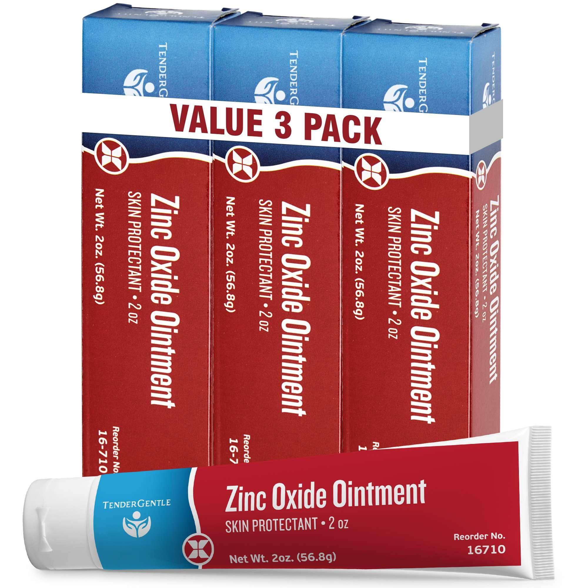 Tender Gentle Zinc Oxide Ointment for Adults and Babies - 2 oz Diaper ...