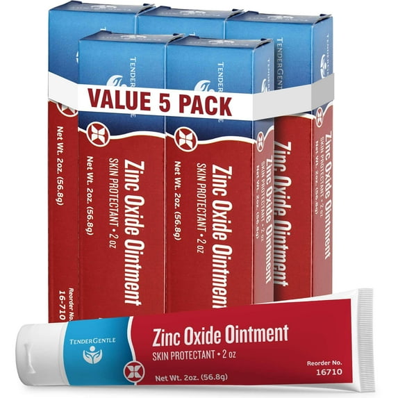 Tender Gentle Zinc Oxide Ointment for Adults and Babies - 2 oz Diaper ...