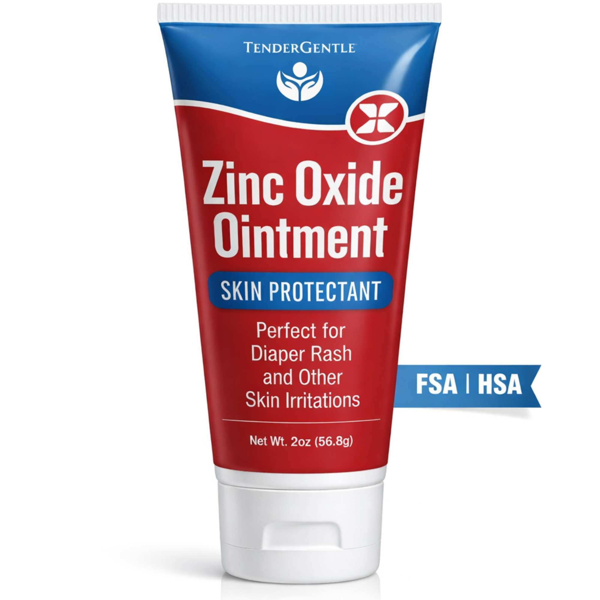 Tender Gentle Zinc Oxide Ointment for Adults and Babies - 2 oz Diaper ...