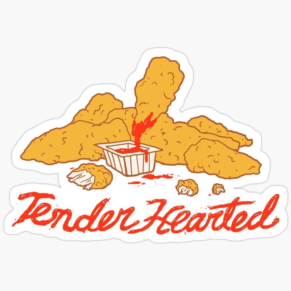 Tender Hearted Sticker Phone Decal Water Bottle Stickers Car Decals ...
