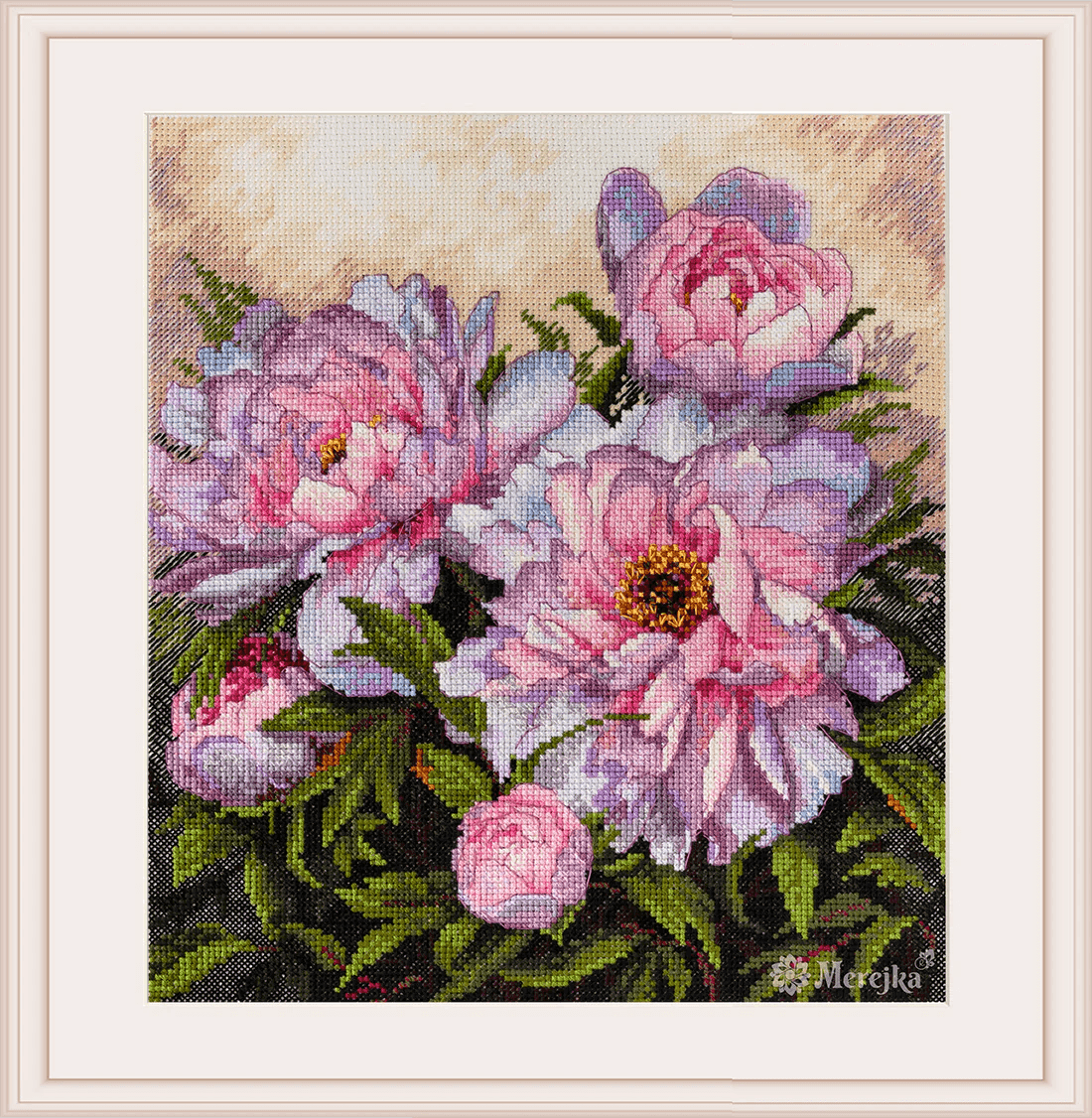 Tender Peonies K-177 Counted Cross-Stitch Kit - Walmart.com
