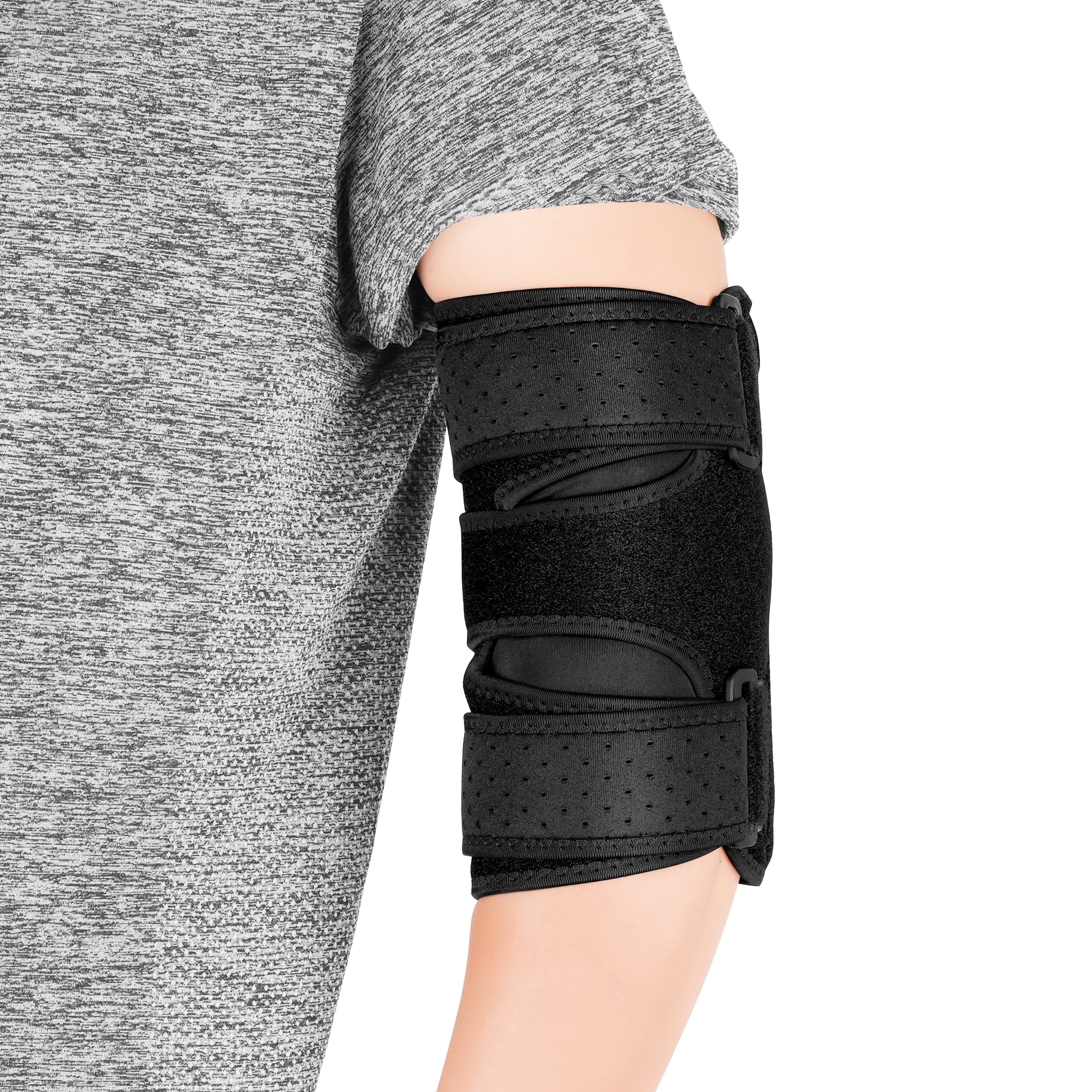 Tendonitis elbow splint brace, elbow sleeve, tennis elbow - 2 removable ...