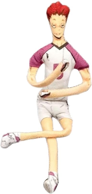 Tendou Satori Plush, Haikyu!! Tobio Kageyama Soft Figure Twistable ...