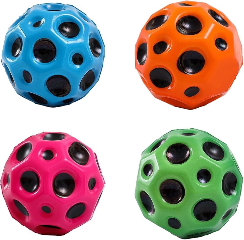 Tendry Moon Ball, Extreme High Bouncing Ball Moon Shape, Improve Hand ...