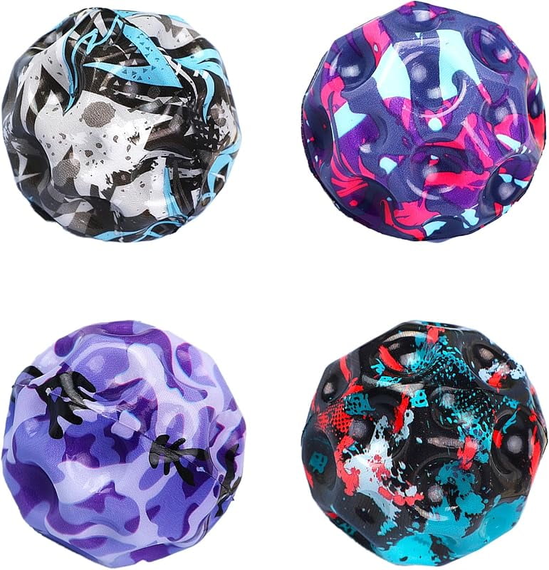 Tendry Moon Ball, Extreme High Bouncing Ball Moon Shape, Improve Hand ...