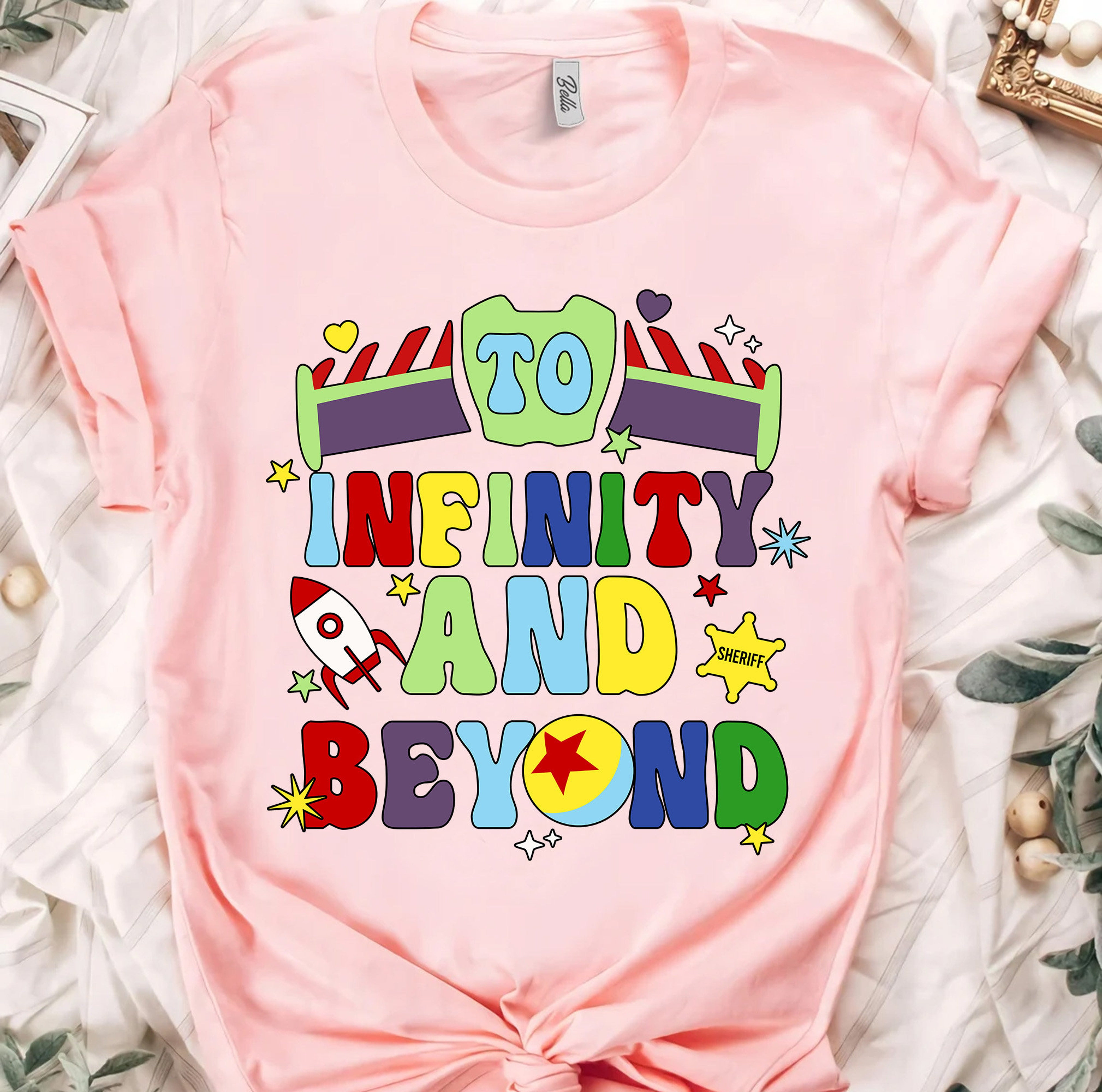 TendyTee Disney To Infinity And Beyond Shirt, Toy Story Disney Matching Shirts, Buzz Lightyear ...