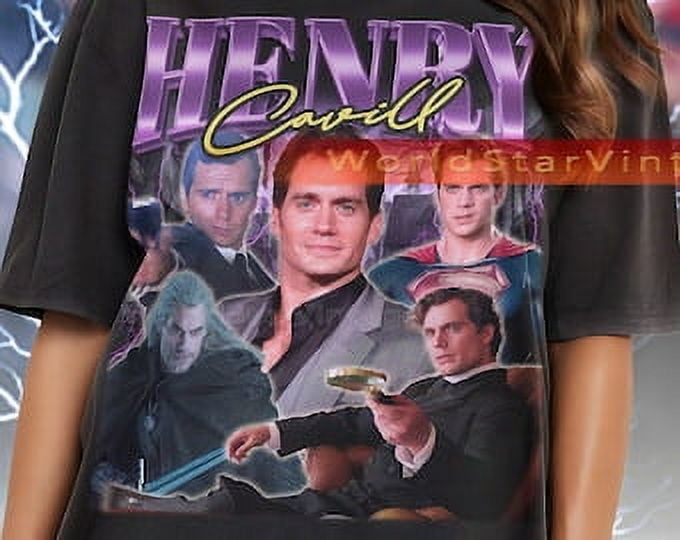 TendyTee HENRY CAVILL Shirt, Henry Cavill Homage Tshirt, Henry Cavill ...