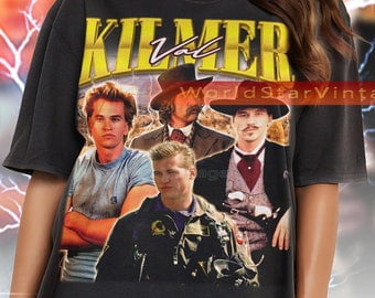 TendyTee VAL KILMER Vintage Shirt, Val Kilmer Homage Tshirt, Val Kilmer ...