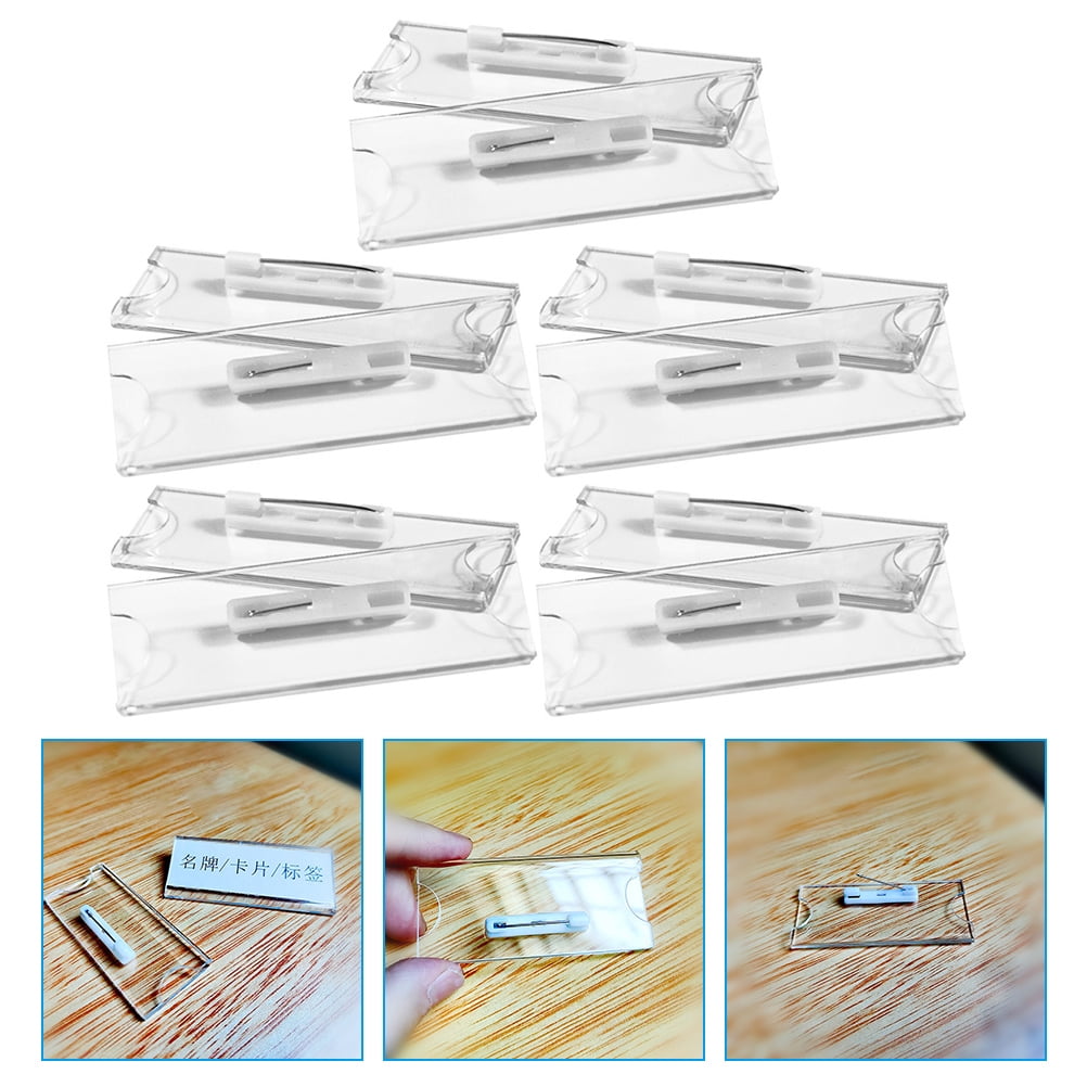 UPKOCH 10 Pcs Acrylic Badge Happy Using Experience Badges Permission ...