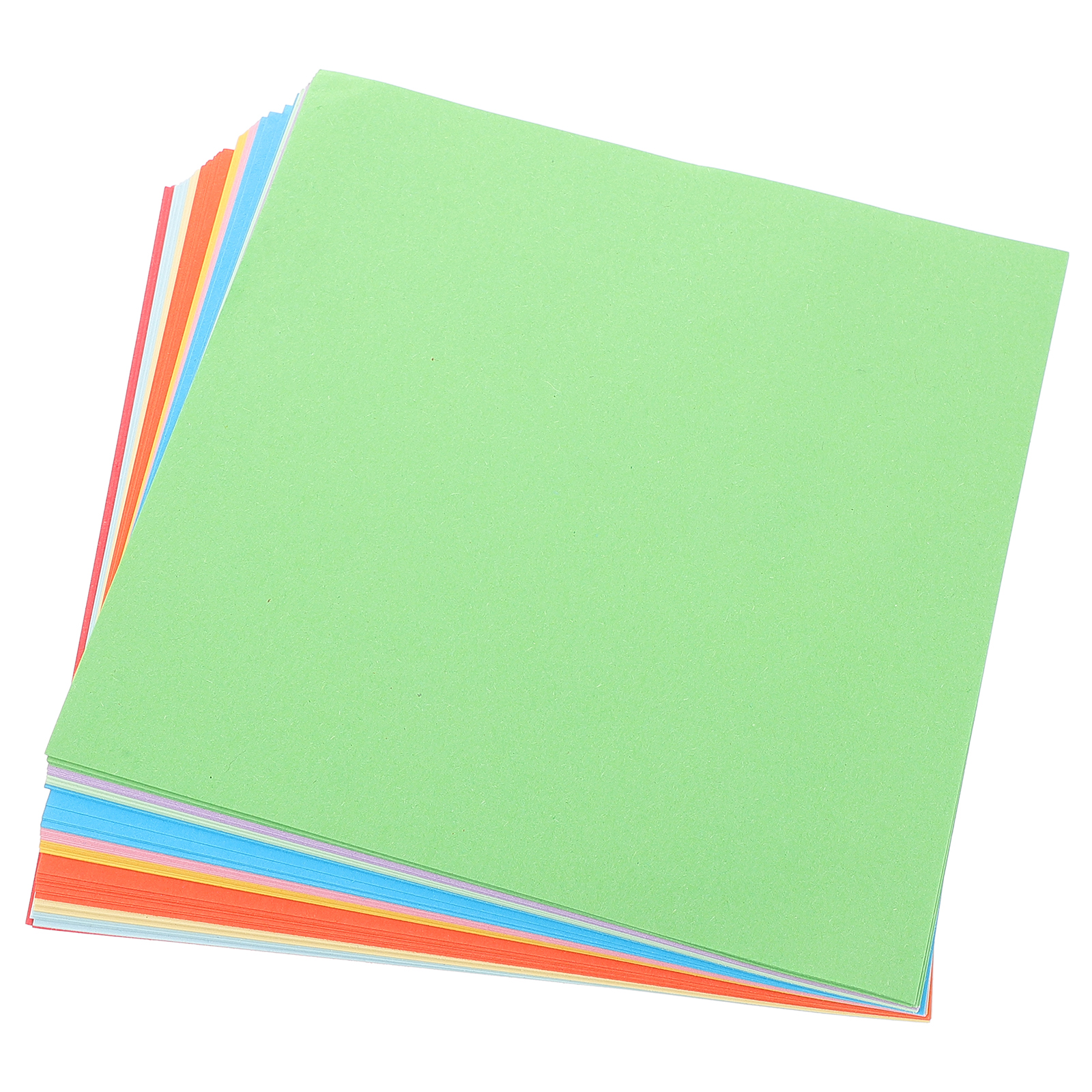 UPKOCH 100 Pcs Paper Folding Game Ream of Colored Copy Paper Drawing ...