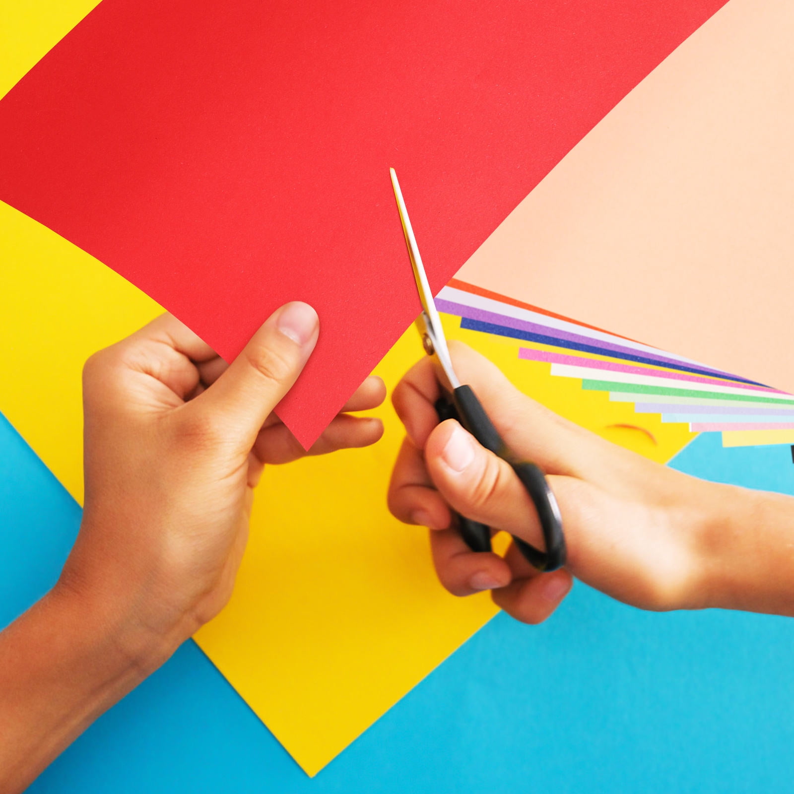 UPKOCH 100 Sheets Paper Colored Colors Colored Cardstock Colorful ...