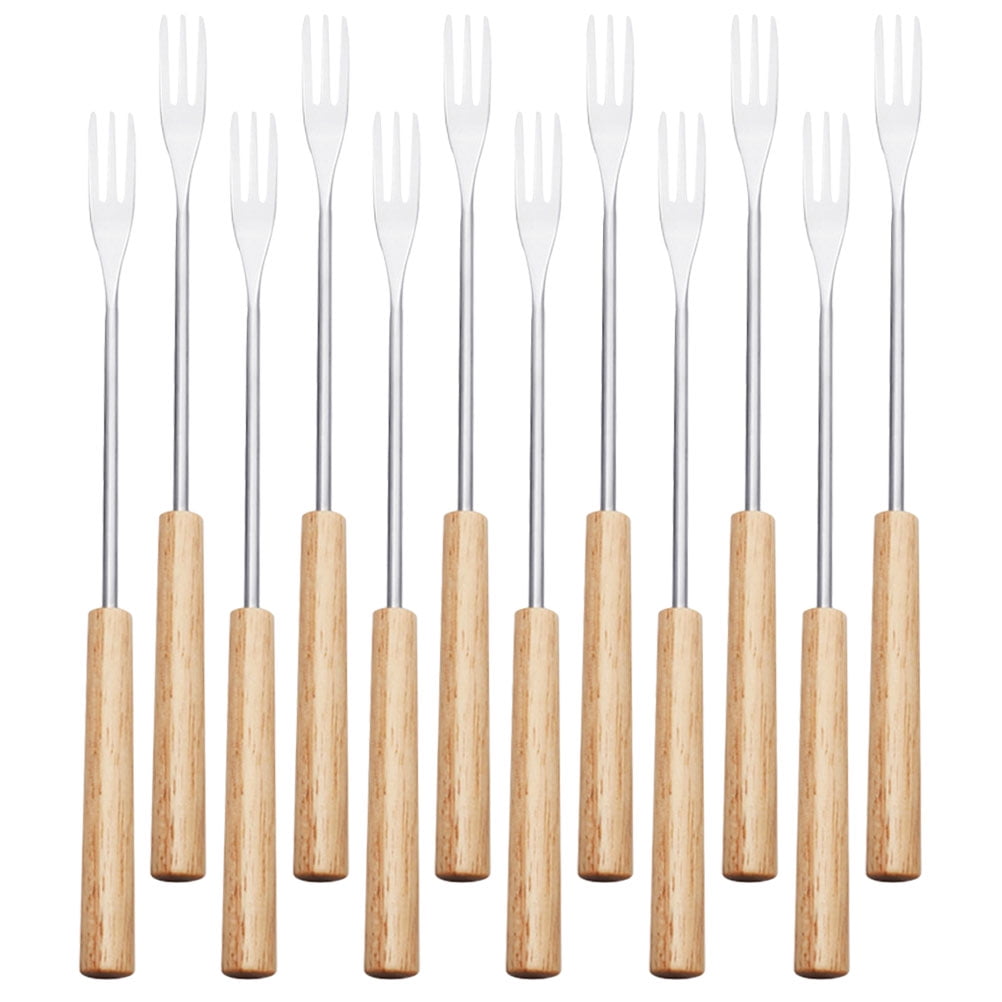 Tendycoco 12Pcs Long Handle Chocolate Forks Candy Dipping Tool ...