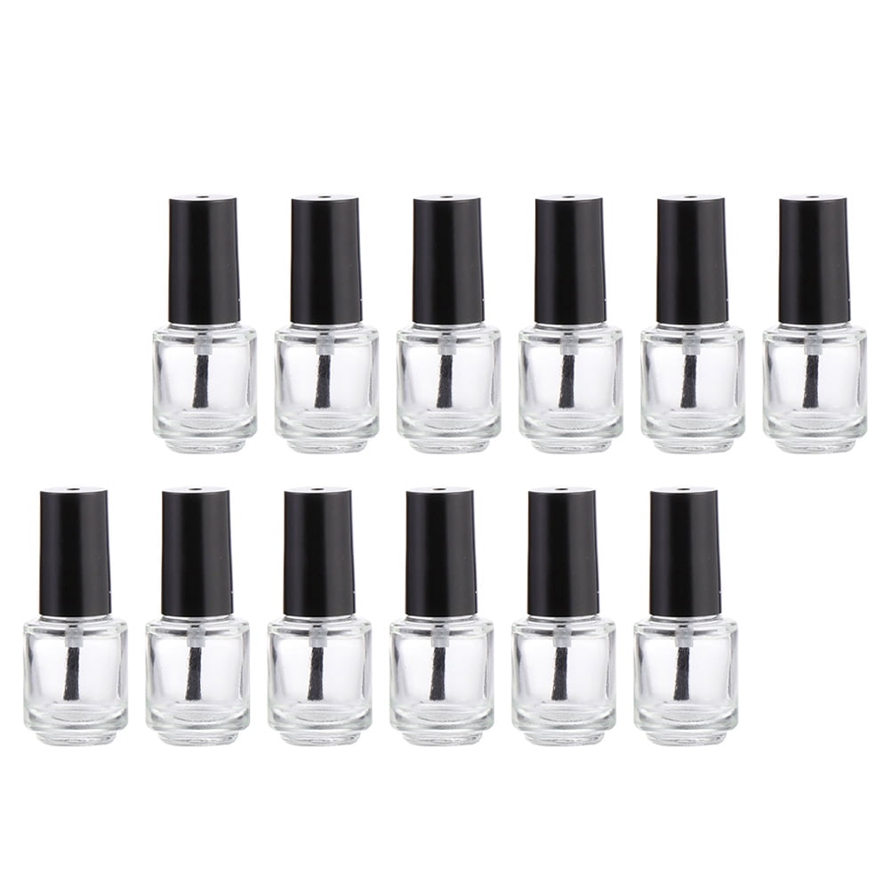 UPKOCH 12pcs Empty Refillable Nail Polish Touch Up Bottles Empty Nail ...