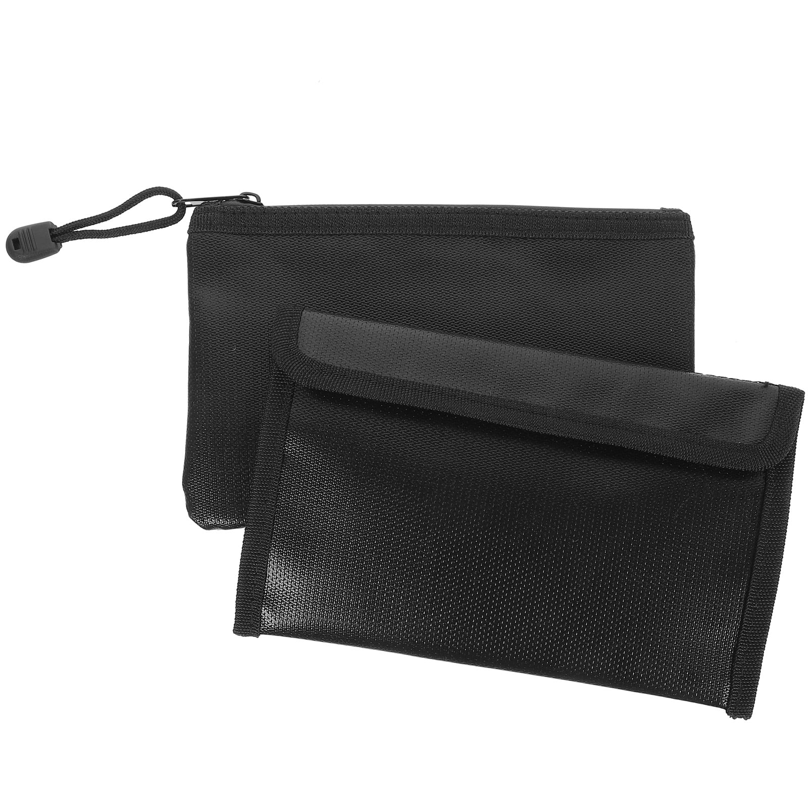 UPKOCH 2 Pcs Mini Safe Document Proof Money Bag Fireproof File Pouch ...