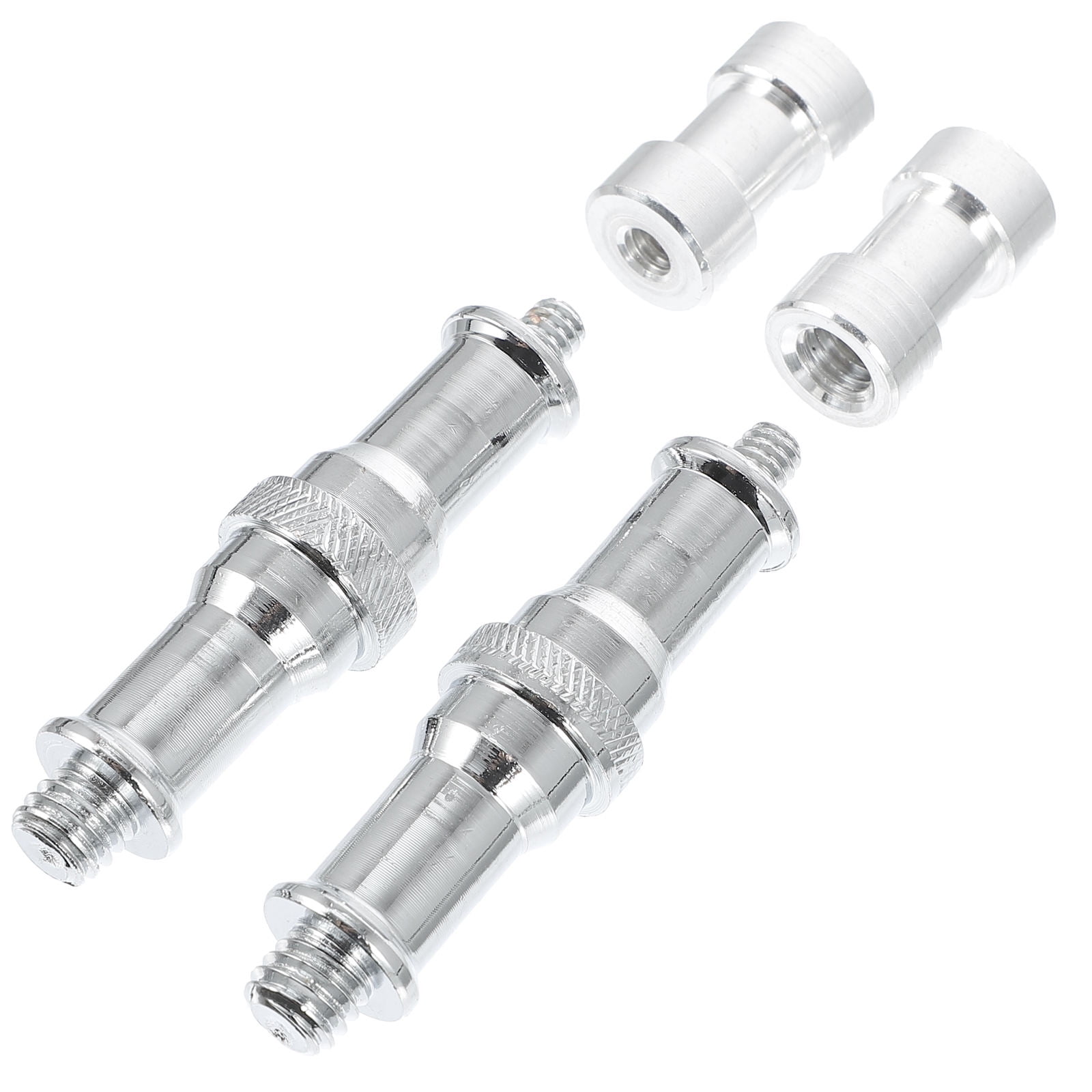 Tendycoco 2 Sets Threaded Screw Nut Adapter 1/4 inch to 3/8 inch ...