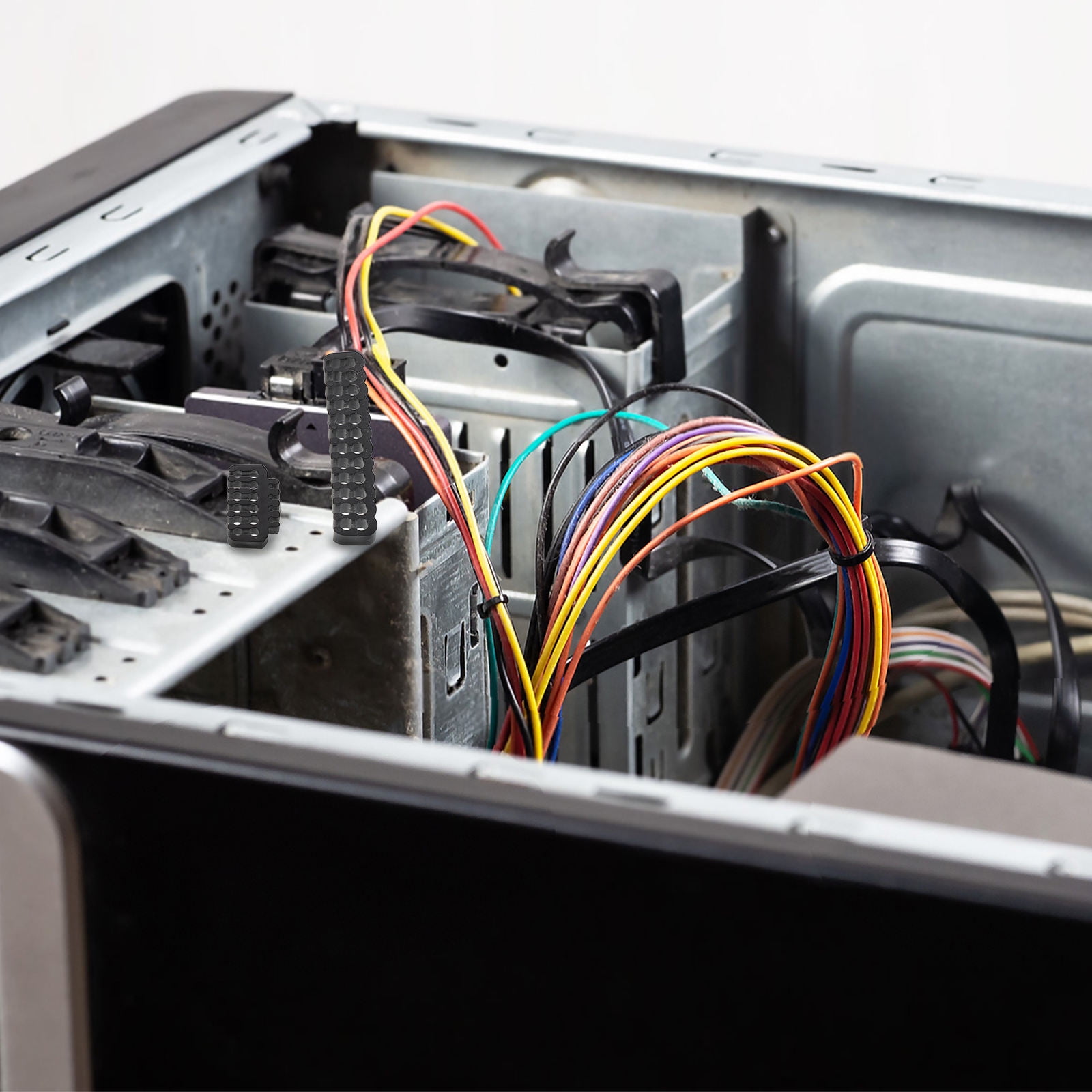 UPKOCH 24pcs Wire Comb Kit Cable Management Tools Wire Organizer Comb ...