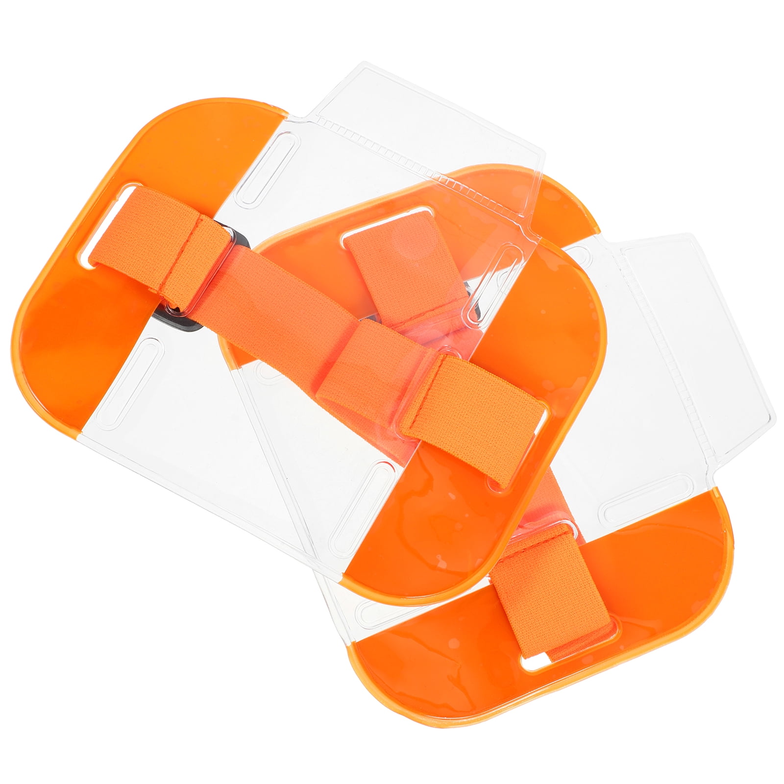UPKOCH Orange Arm Badge Holders 2Set 5.7x5.4x0.1Inch for Adults Daily ...