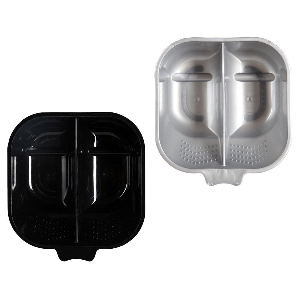 UPKOCH 2pcs Double Hair Color Mixing Bowl Hair Dye Highlighting Hair ...