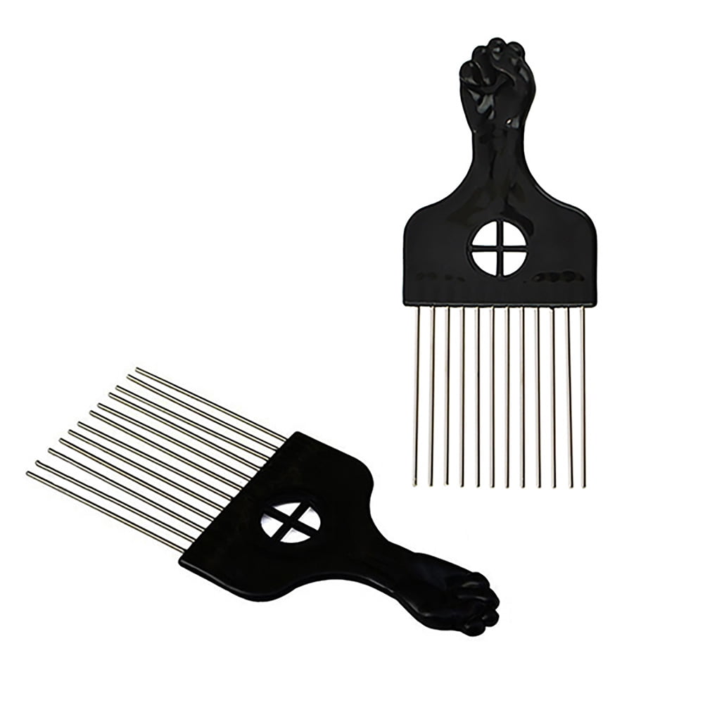 UPKOCH 2pcs Steel Needle Combs Hair Salon Combs Hair Styling Combs ...