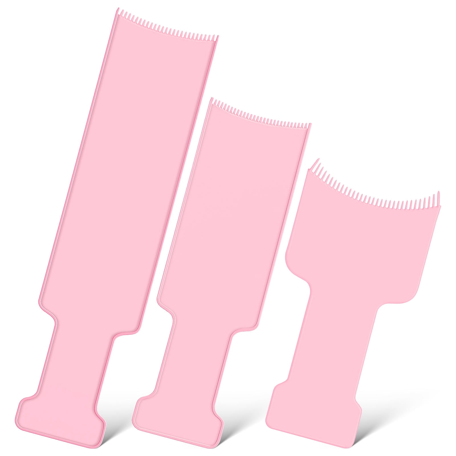 Tendycoco 3 Pcs Highlighting Combs Balayage Board With Teeth Balayage ...