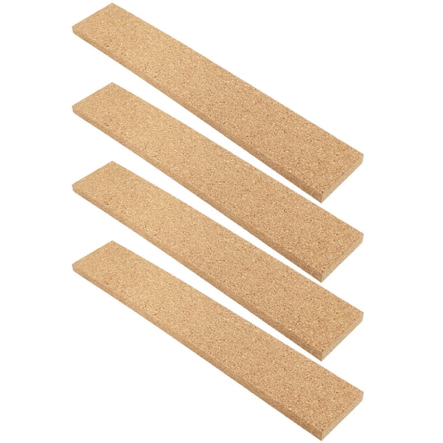 UPKOCH 4 Pcs Cork Bulletin Board Corkboard Bulletin Board Strip Push ...