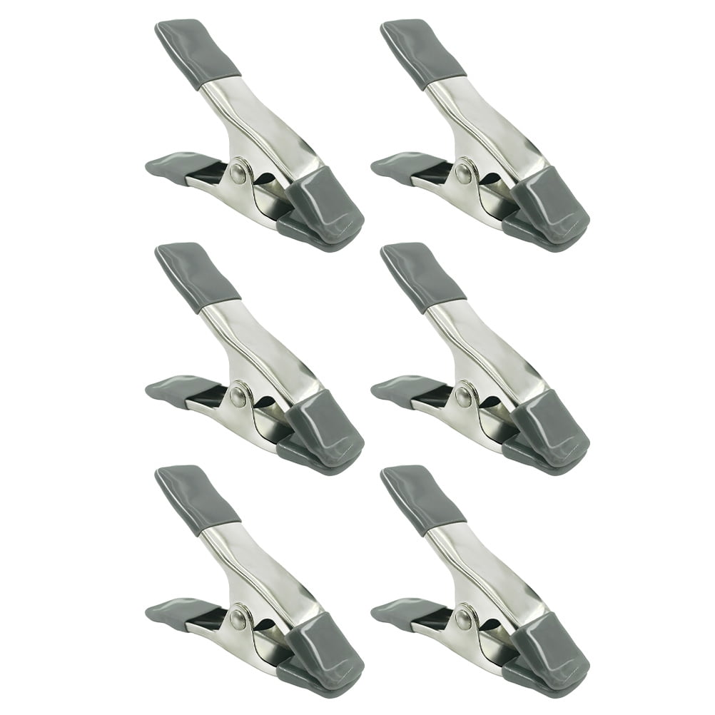 Tendycoco 6 Pieces 4 inch Iron Backdrop Clips for Backdrop Background ...