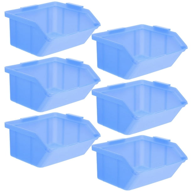 UPKOCH Compartment Storage Box Blue 6Pcs Professional 3.9x3.7x2.0in ...