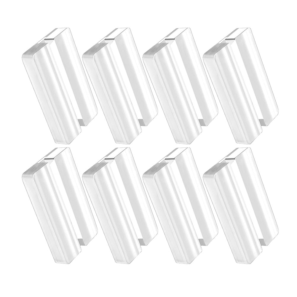 UPKOCH 8pcs Card Display Holders Transparent Card Support Bases Acrylic ...