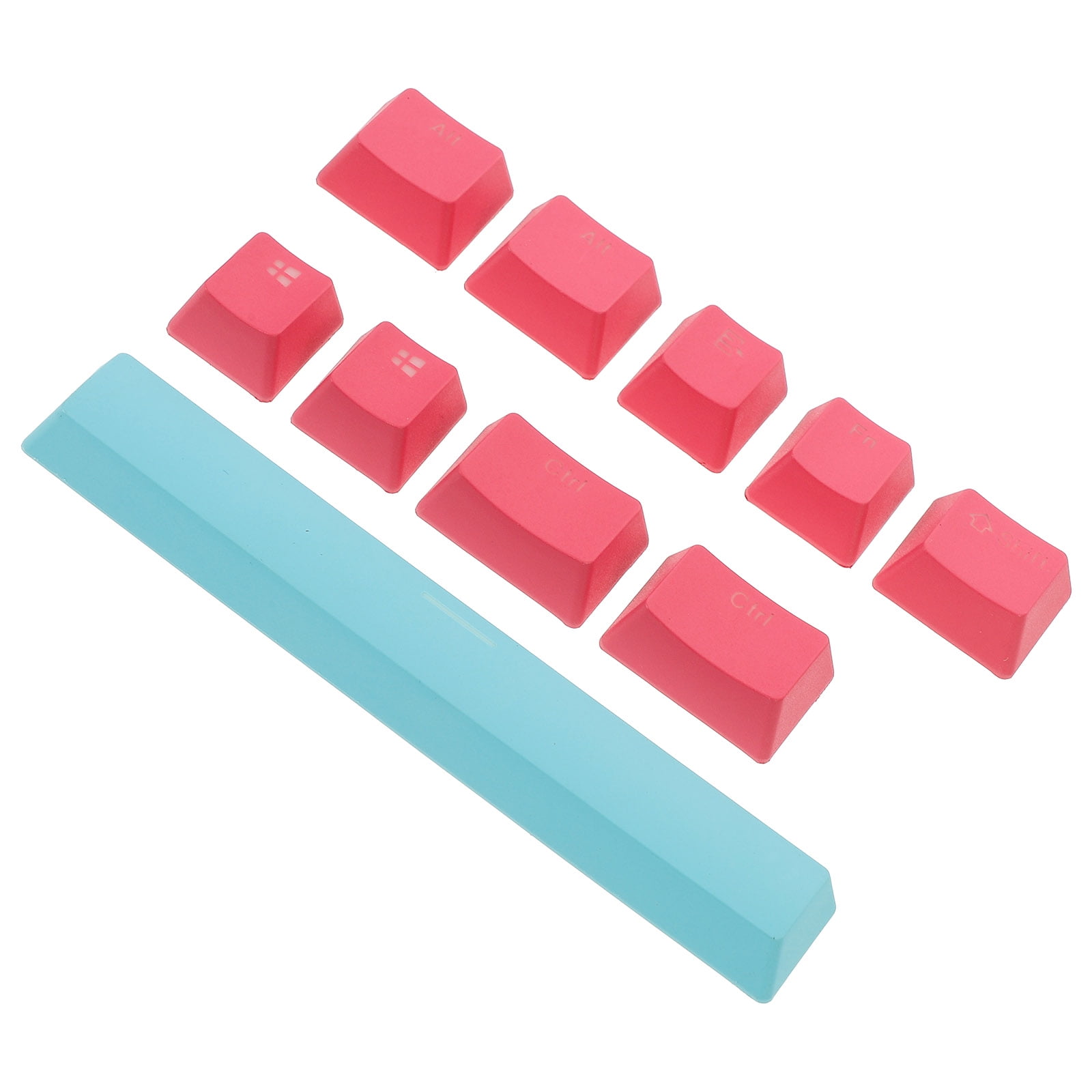 Tendycoco 8pcs Translucent Keyboard Caps Double Colors Keycaps ...