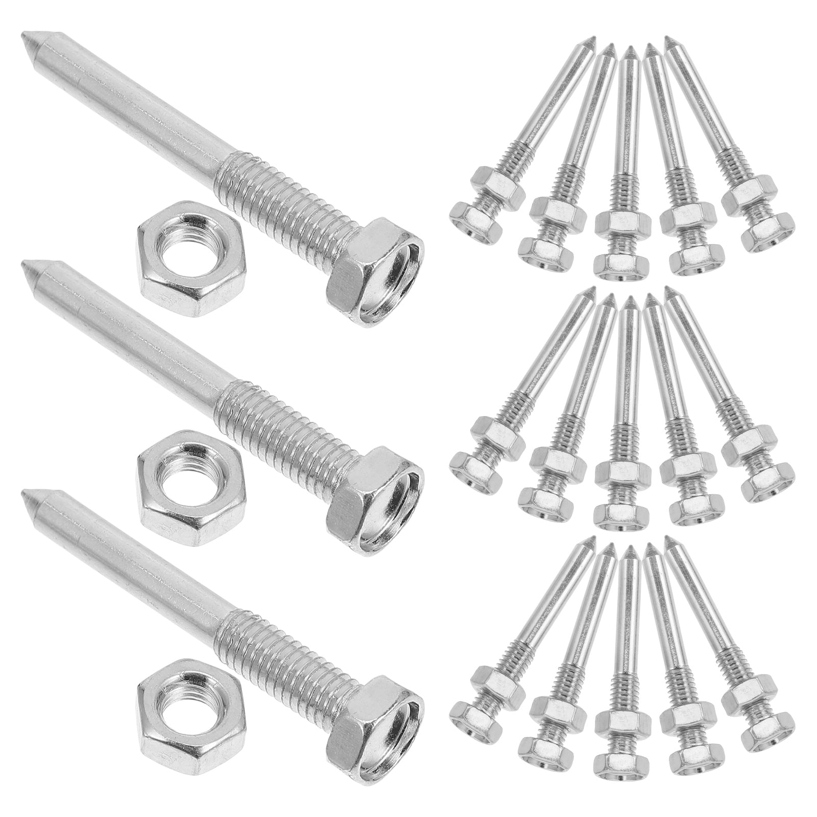 UPKOCH Aerator Shoes Spikes Made of Metal for Lawn Scarification Easy ...