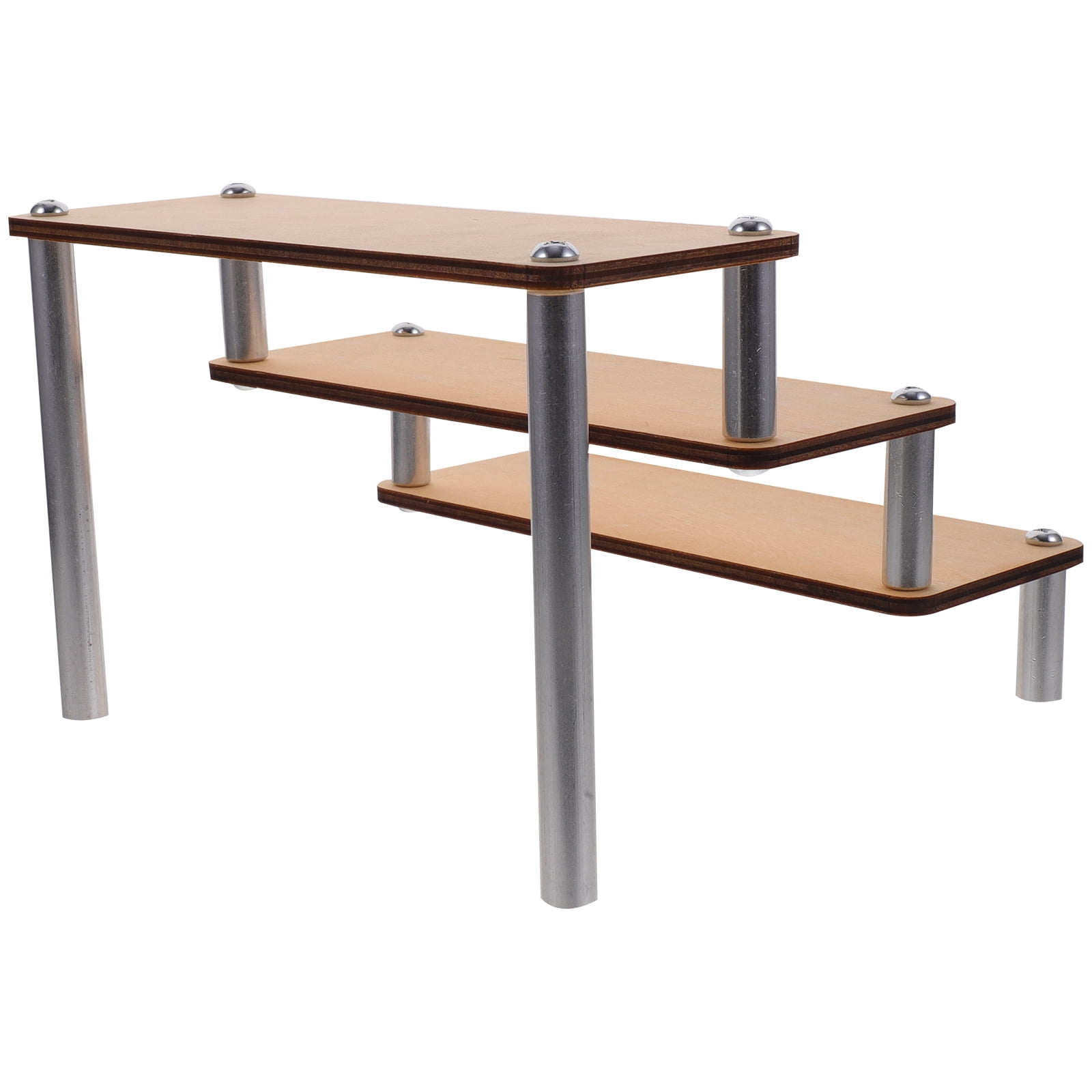 Tendycoco Desktop Riser Display Stand Tiered Wooden Display Stand ...