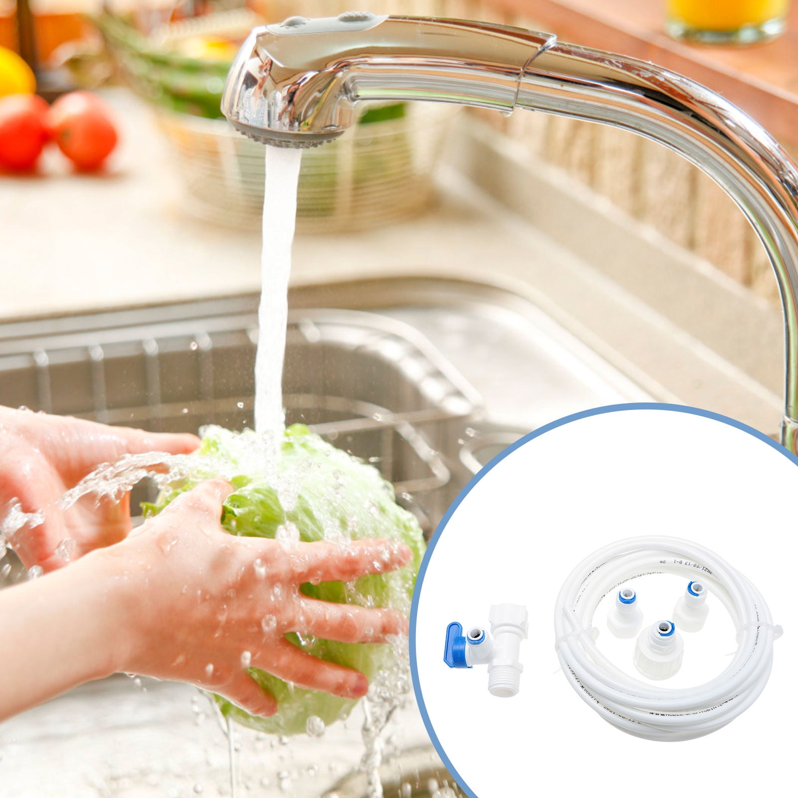 UPKOCH Ice Machine Inlet Pipe Ice Maker Water Line Kit Kit Pipe Water ...