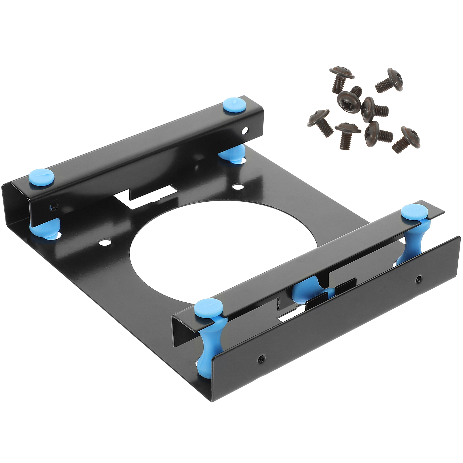 UPKOCH Hard Drive Shelf Iron Silicone 1Set 5.7X3.9X0.9In For Pc Data ...