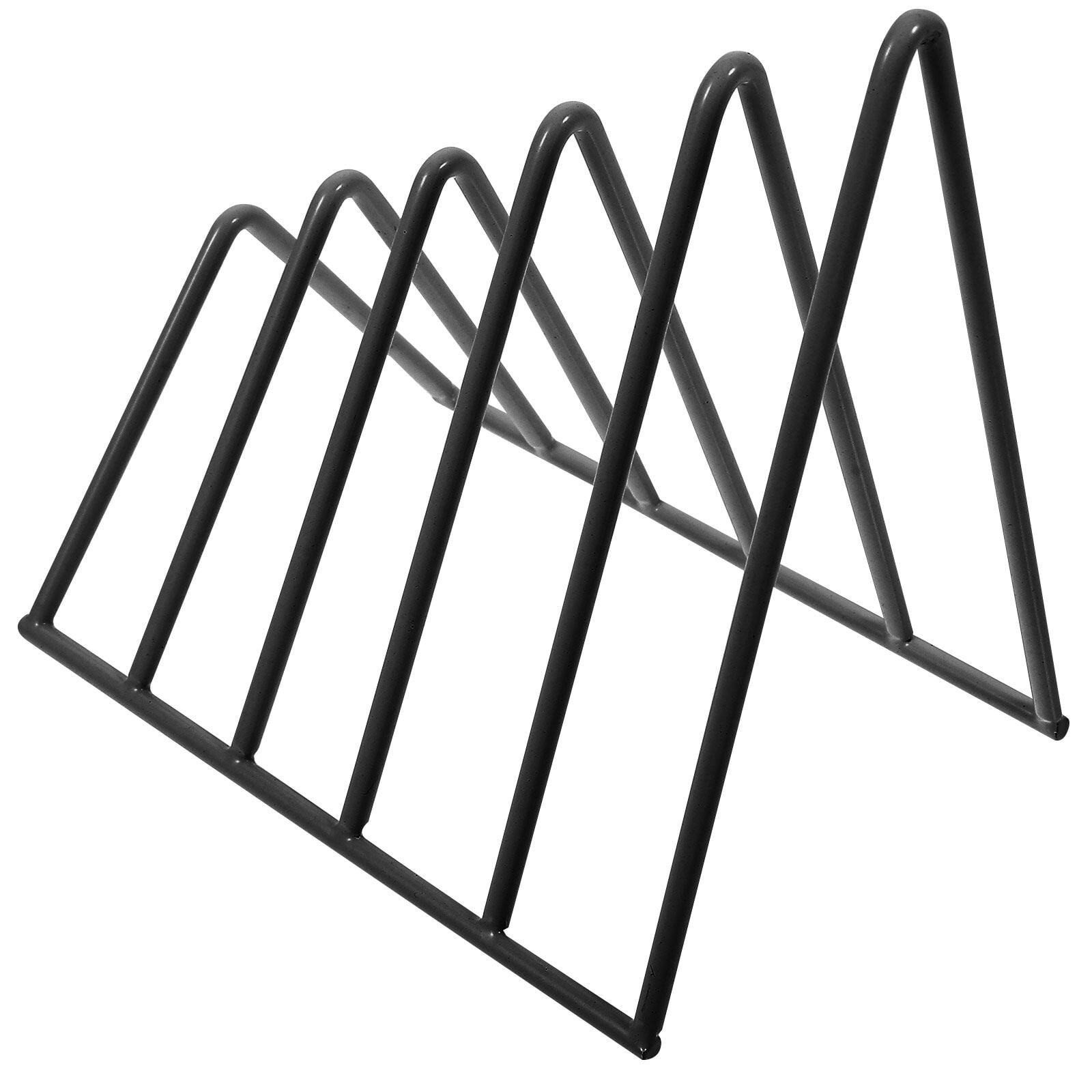 UPKOCH Rack Shelf Magazine File Holders Desktop Triangle Newspaper ...