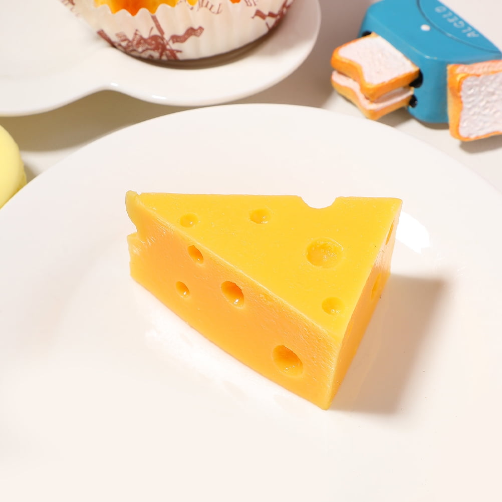 UPKOCH Realistic Simulation Cheese Prop for Teaching Made of Resin ...
