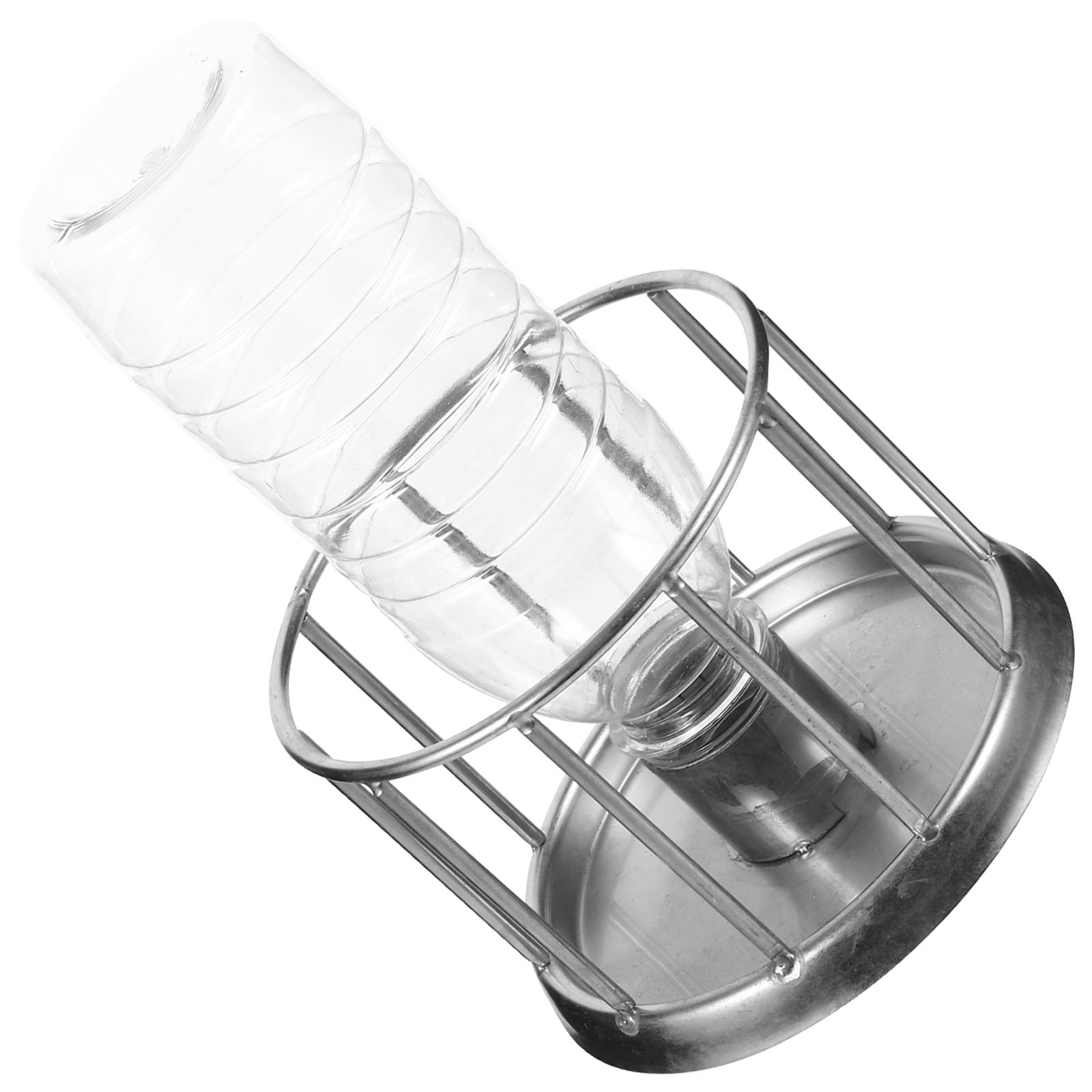 UPKOCH Silver Stainless Steel Mini Water Dispenser for Small Turtles ...