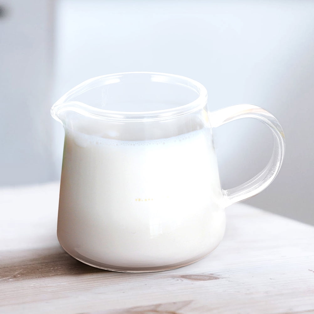 UPKOCH Simple Coffee Cup with Handle Anti-scald Milk Jug for Syrup ...