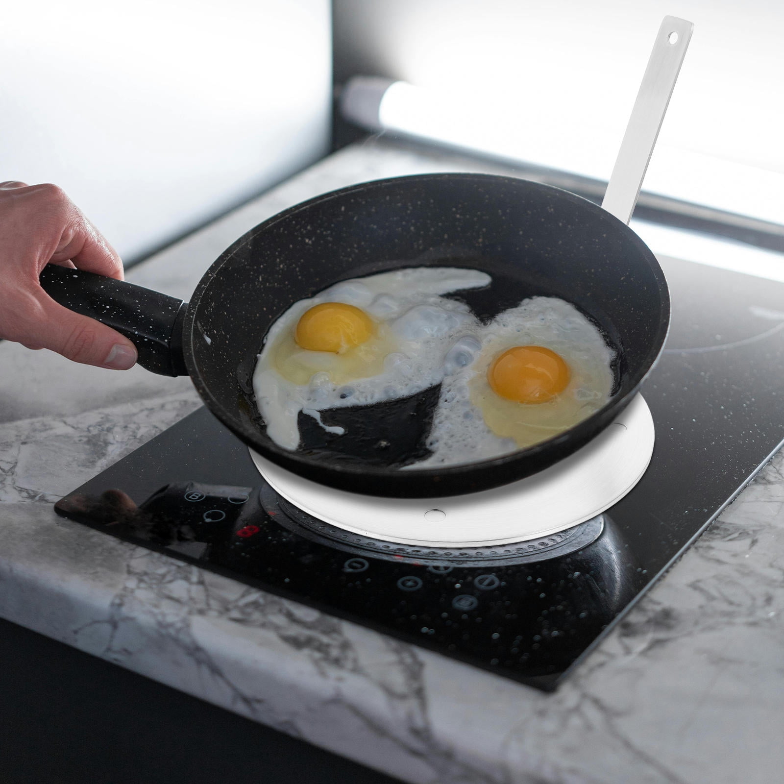 UPKOCH Stainless Steel Heat Diffuser for Glass Cooktop and Induction ...