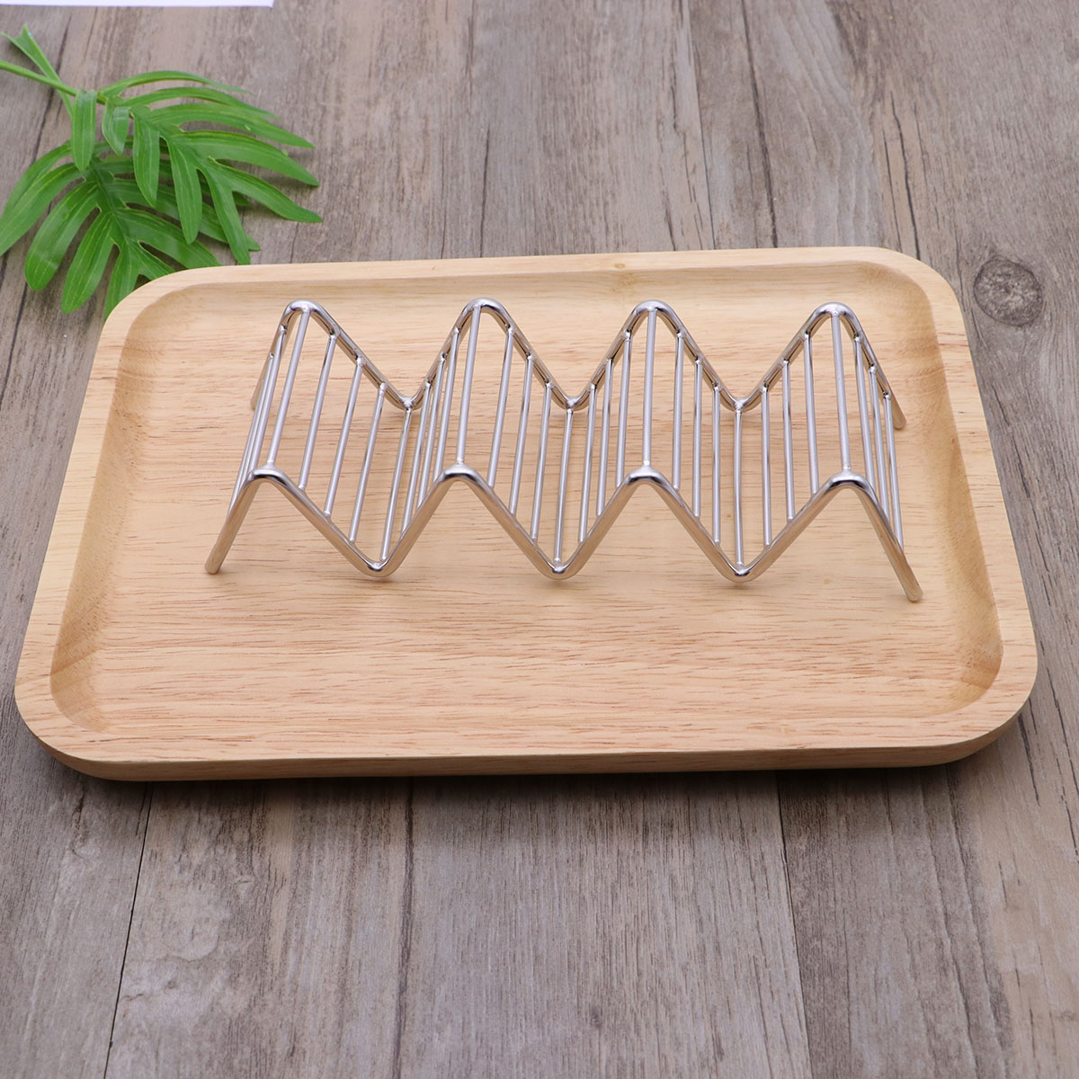 UPKOCH Stainless Steel Taco Rack Stand Holder for 3 or 4 Hard or Shell ...