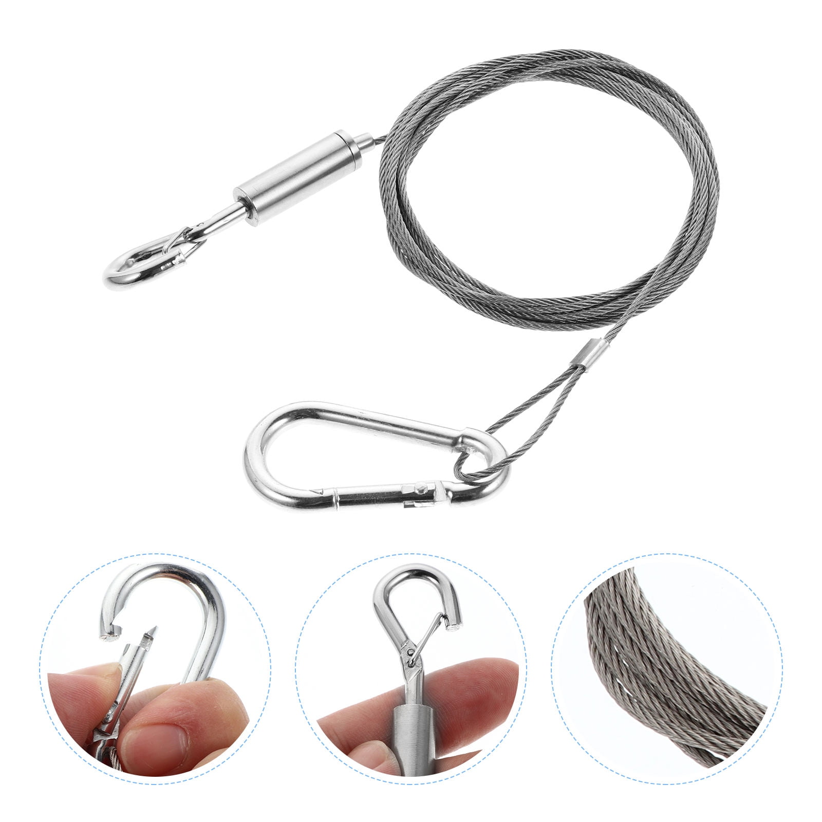 UPKOCH Wire Rope Hanging Wire Anti-rust Hanging Wire Steel Hanging Wire ...