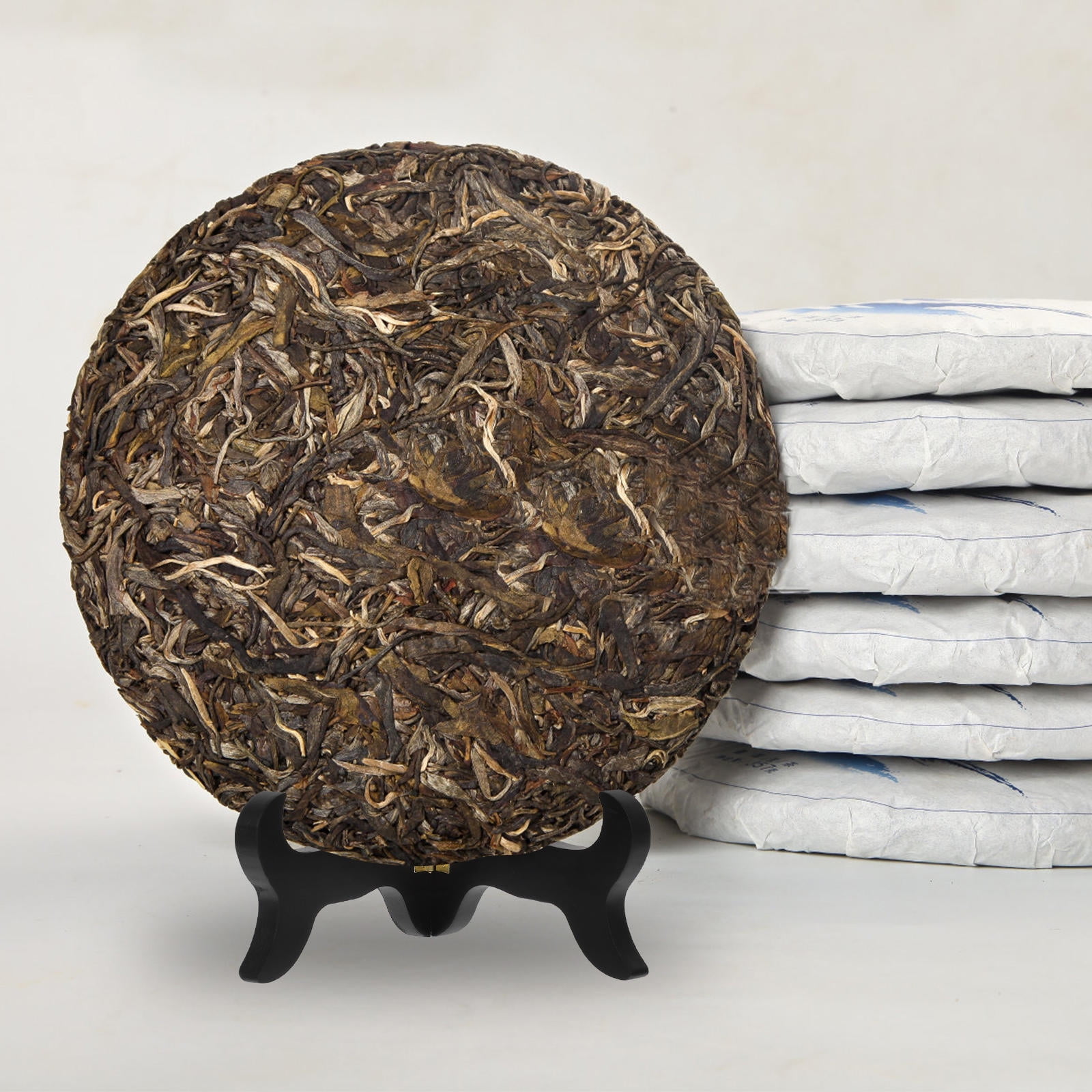 Tendycoco Wood Display Stand for Storage Black Multi Functional Picture ...