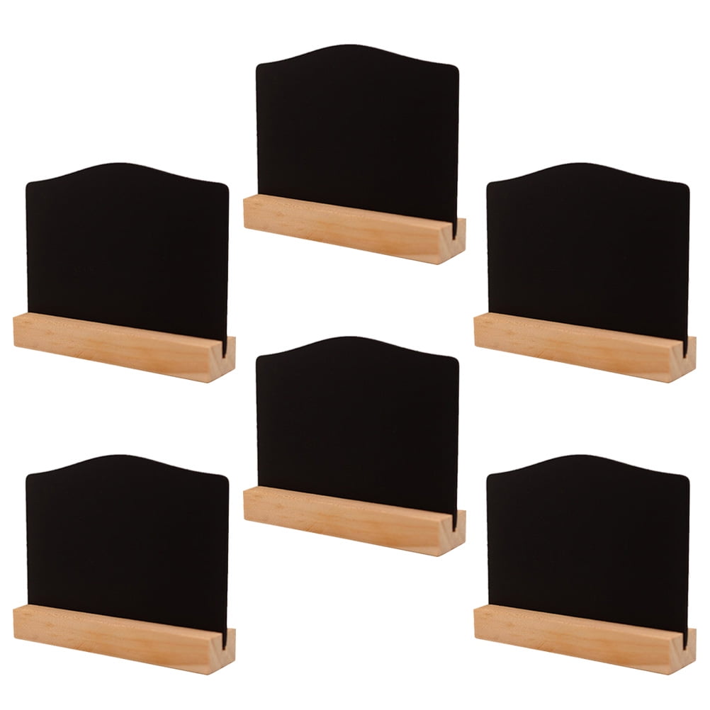 UPKOCH Wooden Blackboard Kitchen Decoration Bar Counter Double Sided ...